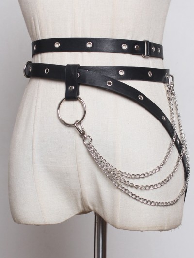 Gothic Belts, Gothic Punk Belts, Gothic Leather Belts - DarkinCloset.com